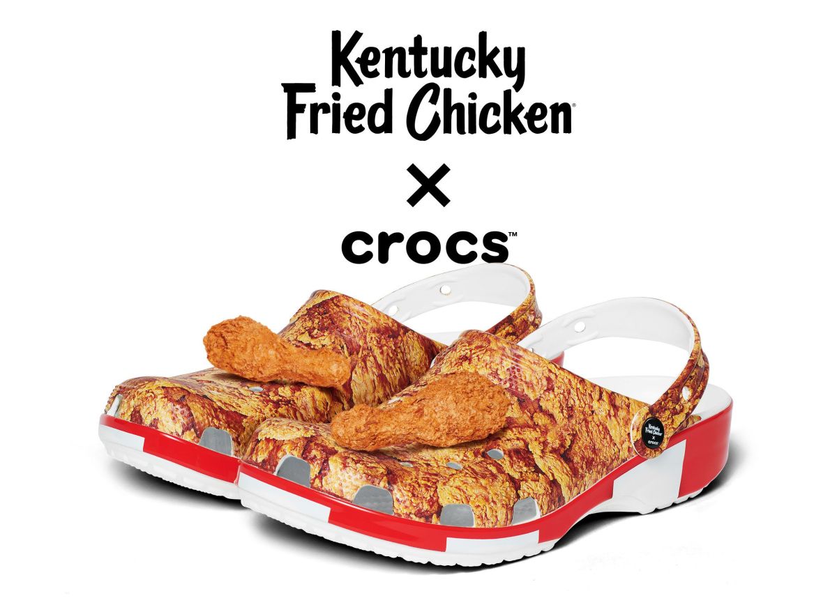 ¡Zapatos de pollo frito para la primavera! son de KFC y Crocs | La Raza