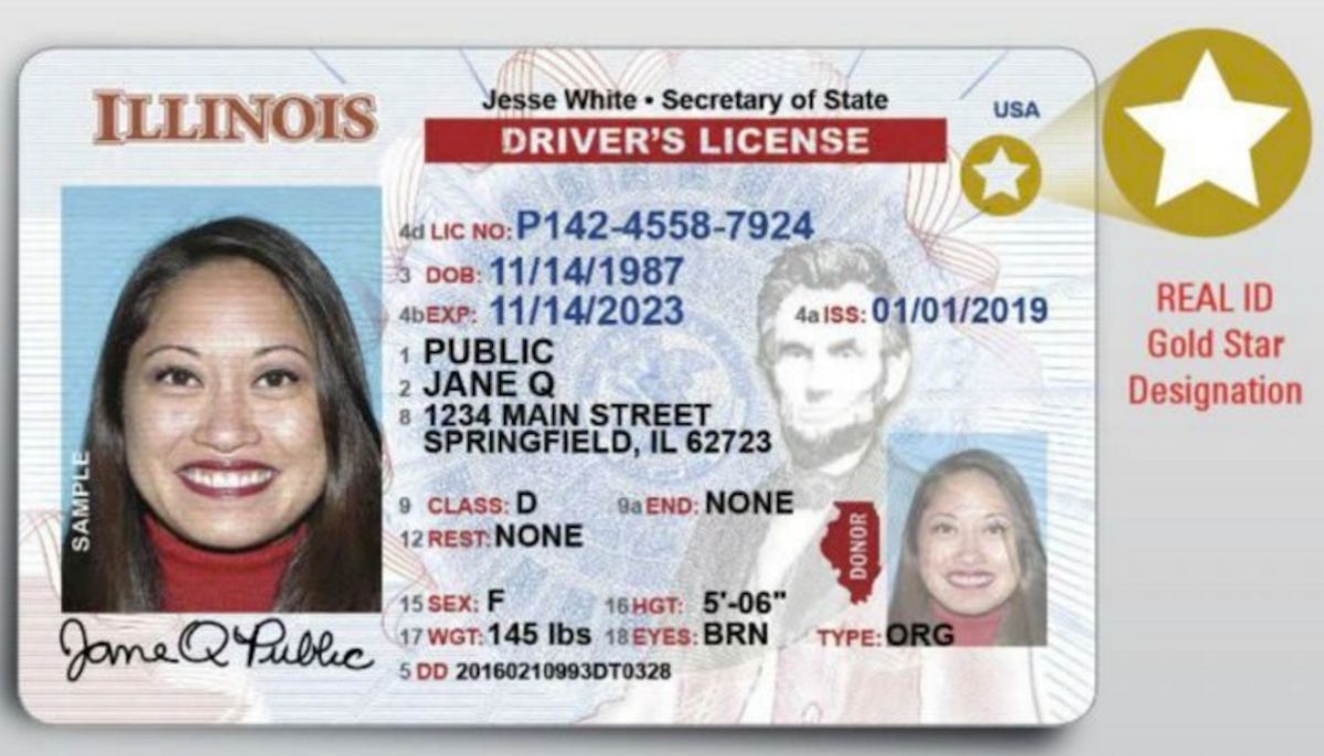 Amplían fecha límite para obtener el Real ID en Illinois - La Raza