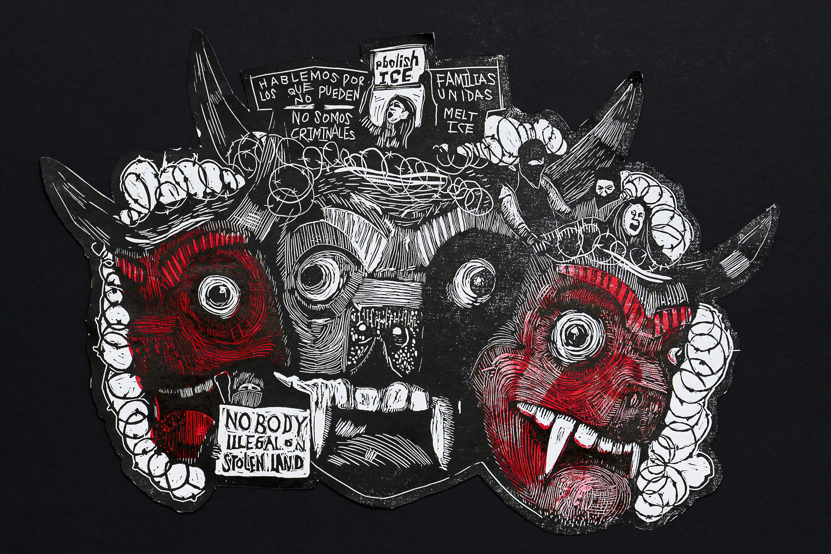 Un diálogo de máscaras e identidades en Casa Michoacán Du Page - La Raza